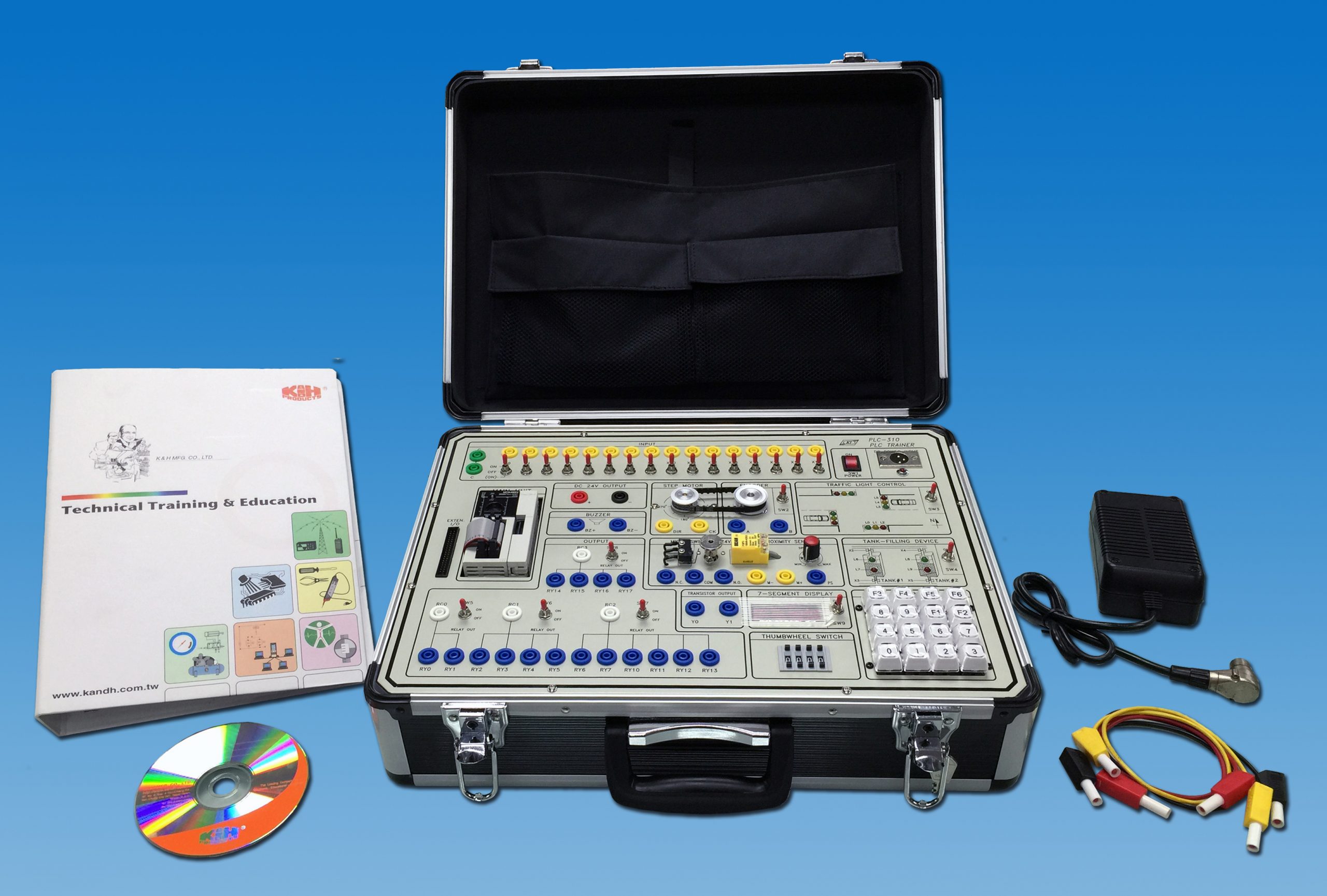 K&H PLC-310 Programmable Logic Controller (MITSUBISHI PLC) Trainer ...