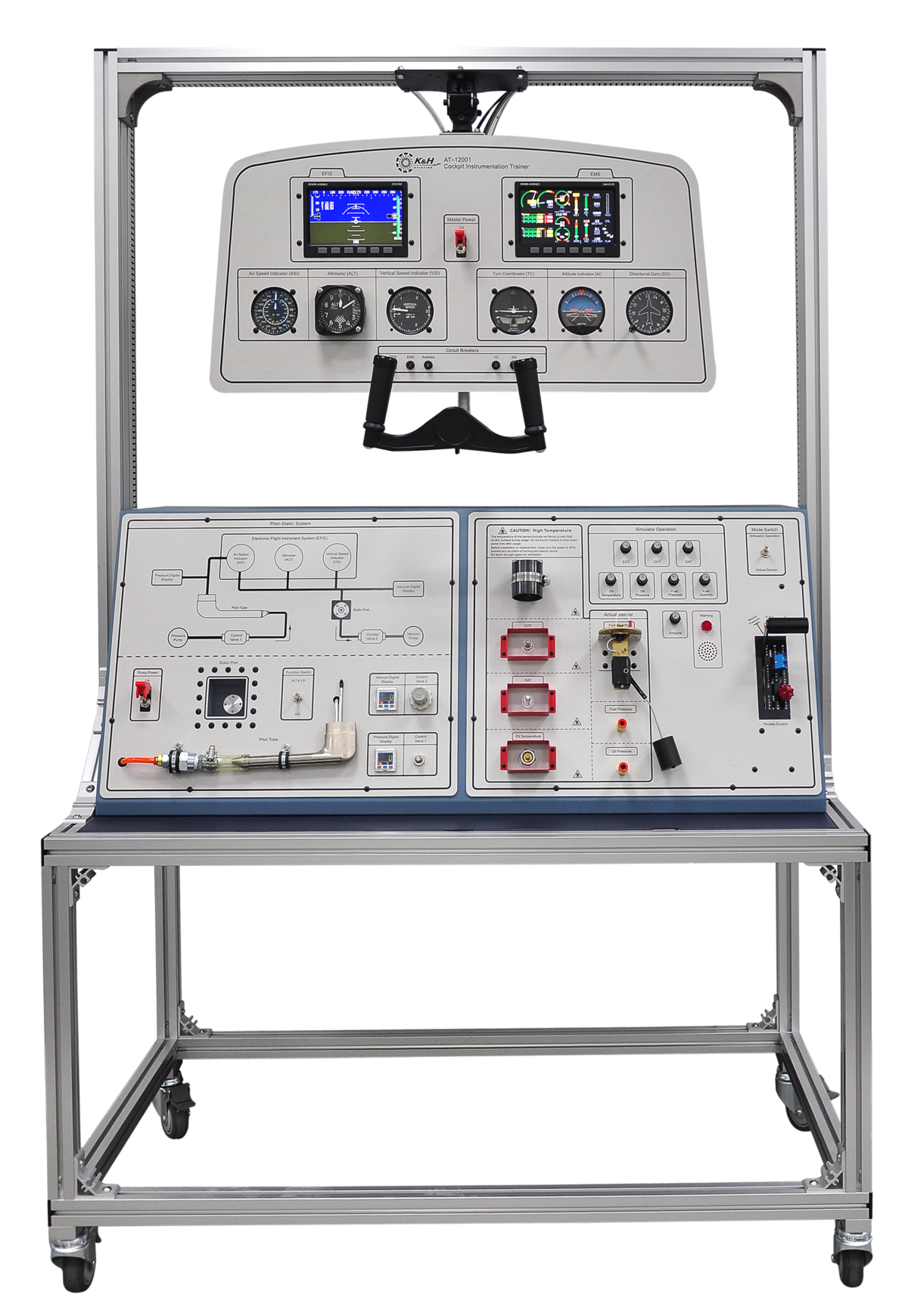 K&H AT-12001 Cockpit Instrumentation Trainer – Techno-Test